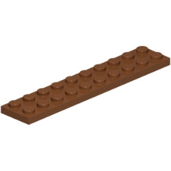 3832-192プレート2×10 レディシュブラウン - レゴパーツ(LEGO)販売∥StarBrick37(スターブリック)