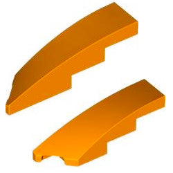 5414-5415-106ウェッジ4×1(左右セット) オレンジ - レゴパーツ(LEGO)販売∥StarBrick37(スターブリック)