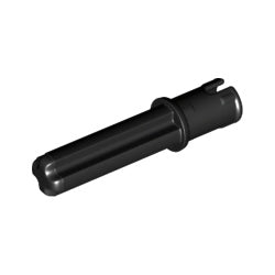 18651-026テクニック2L車軸付ピン-摩擦止有 ブラック - レゴパーツ(LEGO)販売∥StarBrick37(スターブリック)