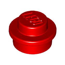 4073-021プレート1×1丸 レッド - レゴパーツ(LEGO)販売∥StarBrick37(スターブリック)