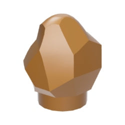 35646-137岩石1-1/3×1-1/3×1 ミディアムダークフレッシュ - レゴパーツ(LEGO)販売∥StarBrick37(スターブリック)