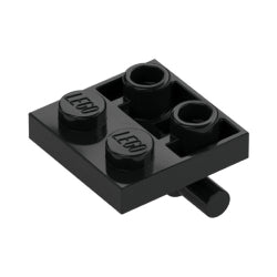 5066-026プレート2×2下部バー付き ブラック - レゴパーツ(LEGO)販売∥StarBrick37(スターブリック)