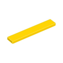 6636-024タイル1×6 イエロー - レゴパーツ(LEGO)販売∥StarBrick37(スターブリック)