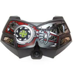 98603pb019ヒーローファクトリーチェストアーマースモール(スパイラルブレード) パールダークグレイ - レゴパーツ(LEGO)販売∥ ...